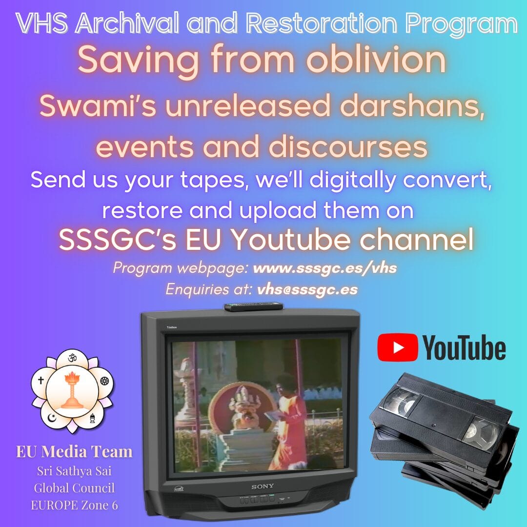 SSSGC Zone 6 VHS Restoration Program - SSSGC Zone 6